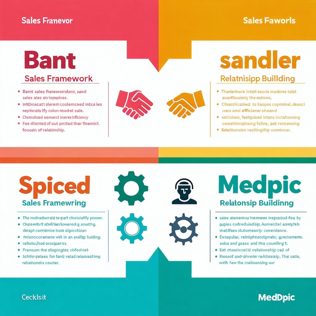 Sales Frameworks Showdown: BANT vs. SANDLER vs. SPICED vs. MEDDPIC